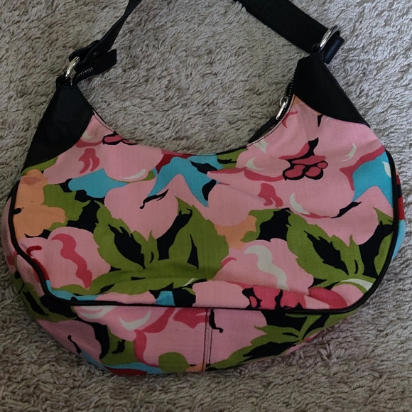 Talbots | Bags | Talbot Cloth Satchel With Leather Handle And Trim ...